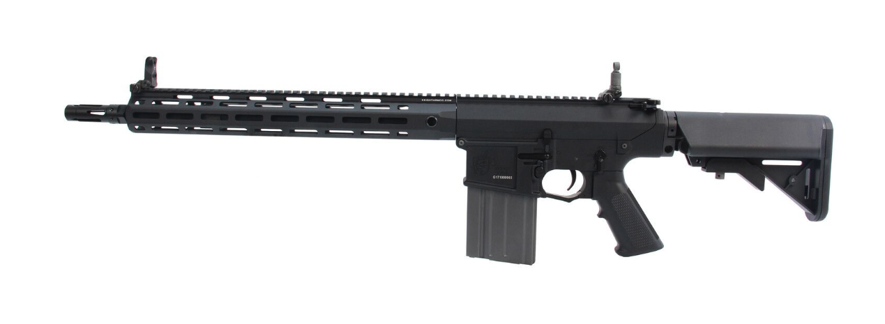 G&G Knight's Armament Licensed SR25 E2 APC Rifle w/ M-LOK Handguard and ...