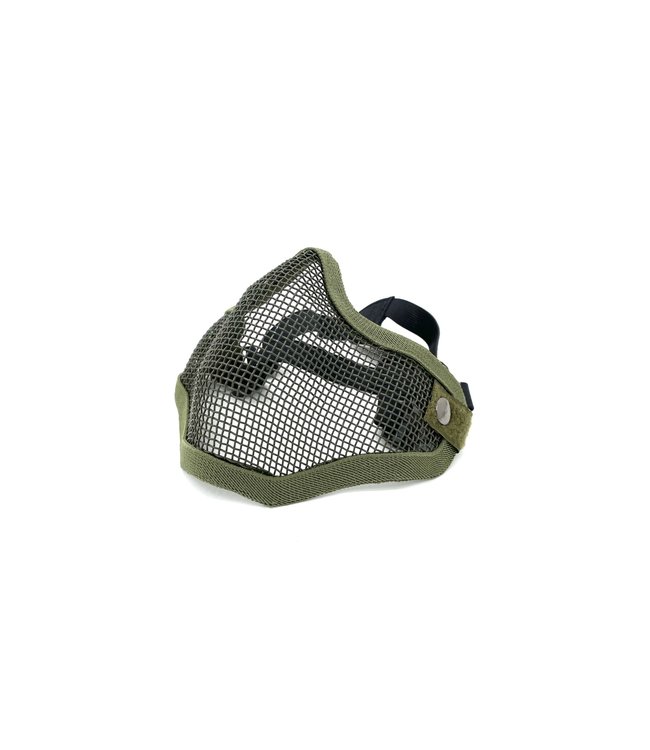 V12 Steel Net Mask - OD Green - US Airsoft, Inc.