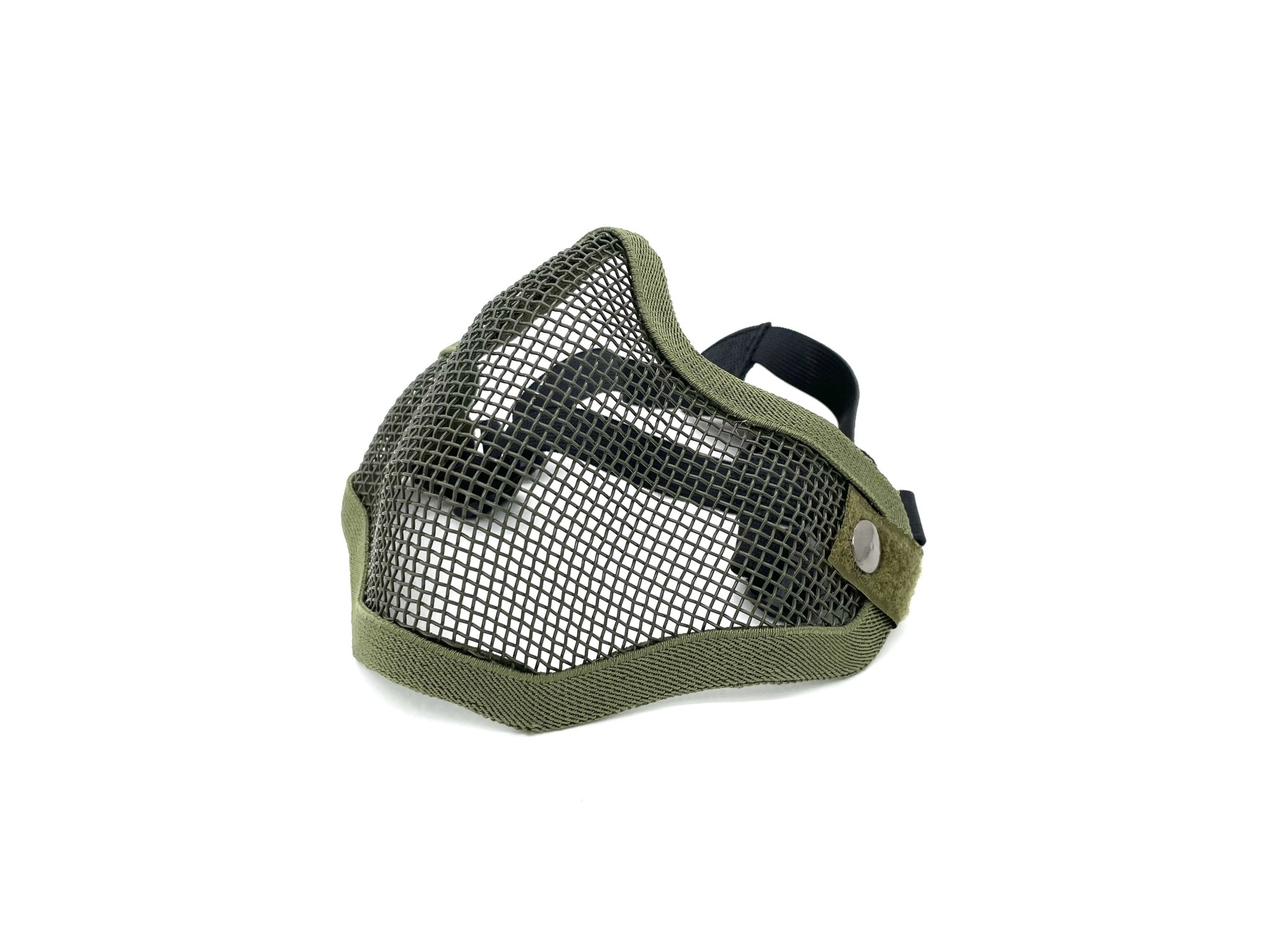 V12 Steel Net Mask - OD Green - US Airsoft, Inc.