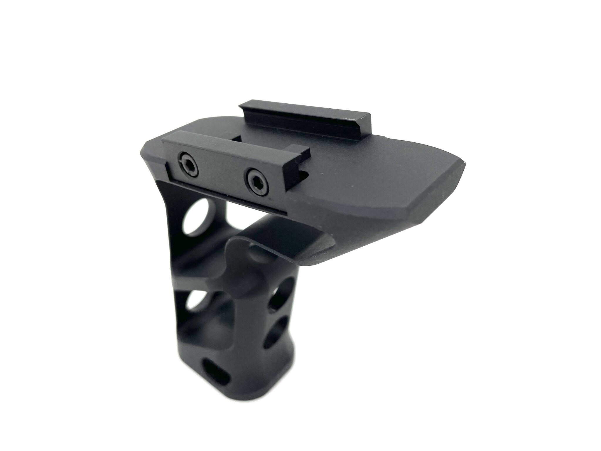 WADSN CNC Picatinny Long Angled Grip (Black) - US Airsoft, Inc.