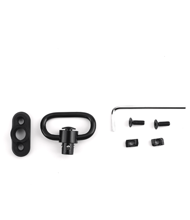 WADSN QD Sling Mount For M-LOK & Keymod Rail System - Black - US ...