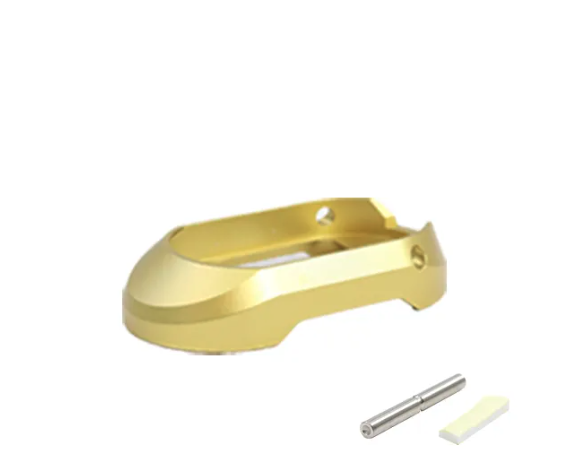 LA Capa Customs “Guardian” Magwell For Hi Capa (Gold) - US Airsoft, Inc.