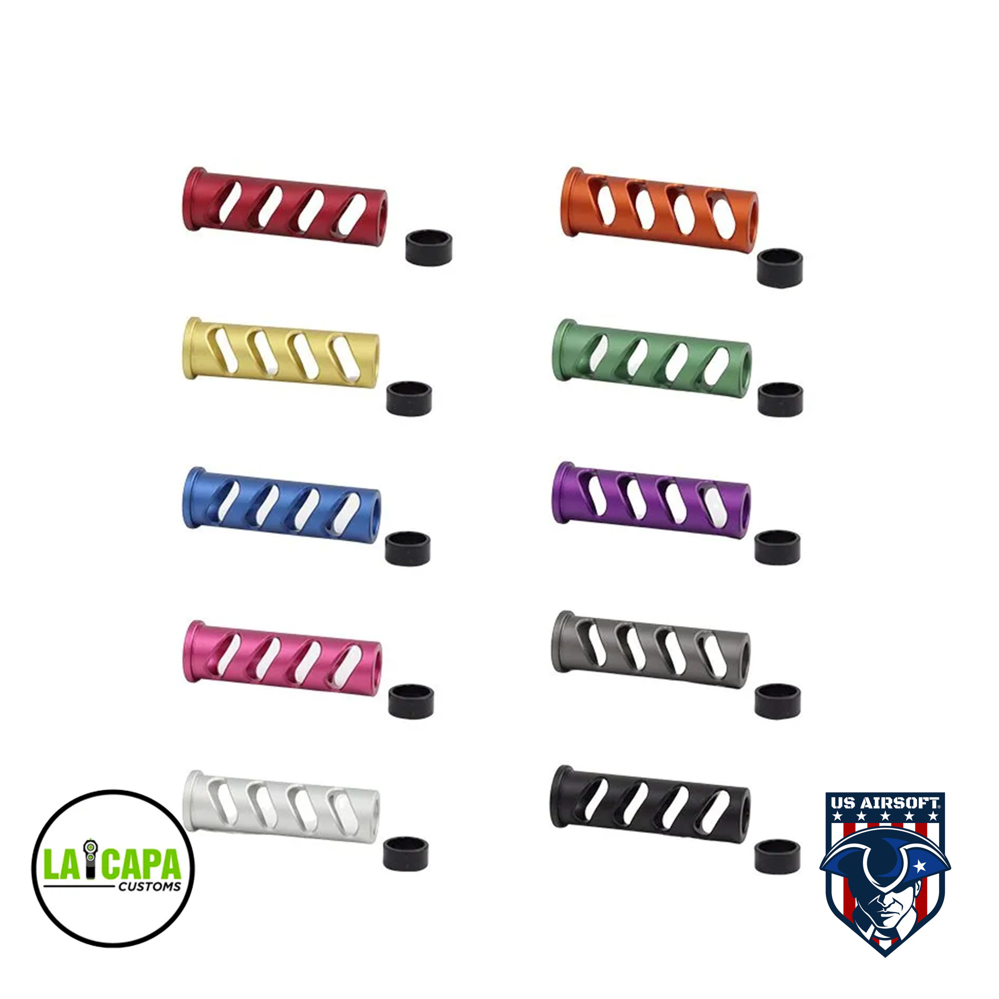 LA Capa Customs 5.1 Guide Plug (with Delrin Ring) for Hi Capa - Red ...