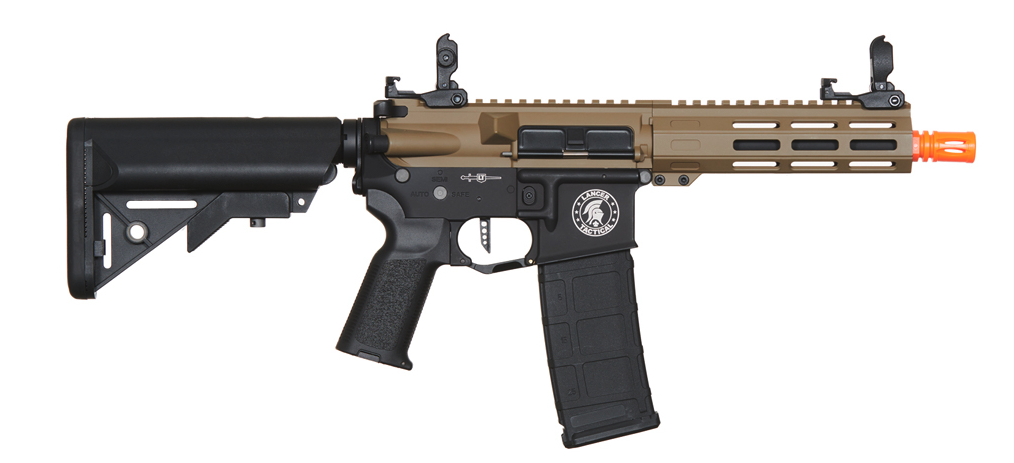 Lancer Tactical Viking 7" M-LOK Proline Series M4 Airsoft Rifle w ...