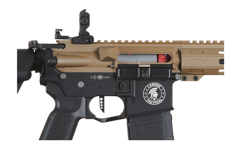 Lancer Tactical Viking 7" M-LOK Proline Series M4 Airsoft Rifle w ...