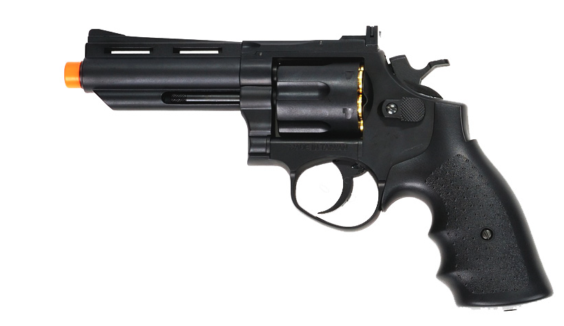 Lancer Tactical HFC HG-132B GAS POWERED REVOLVER PISTOL IN BLACK - US ...