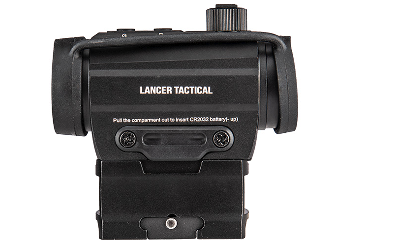 Lancer Tactical Red/Green Dot Reflex Sight w/ Riser (BLACK - US Airsoft ...