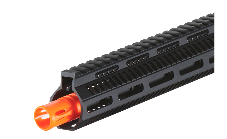 Lancer Tactical Zion Arms R15 Mod 0 Long Rail Airsoft Rifle with Delta ...