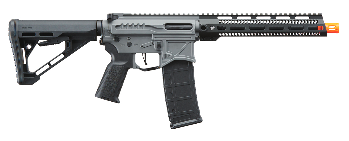 Lancer Tactical Zion Arms R15 Mod 0 Long Rail Airsoft Rifle with Delta ...