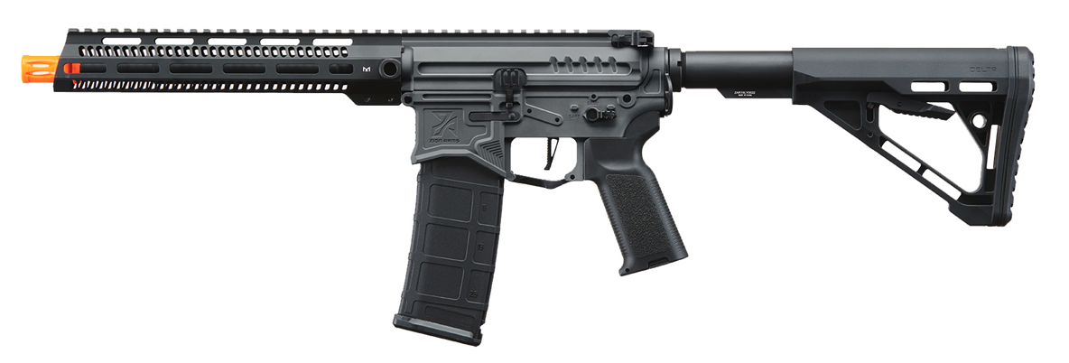 Lancer Tactical Zion Arms R15 Mod 0 Long Rail Airsoft Rifle with Delta ...