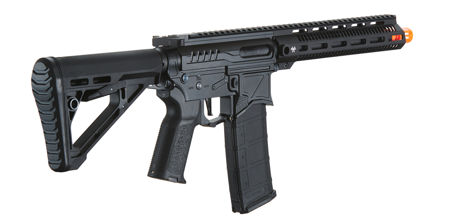 Zion Arms R15 Mod 0 Long Rail Airsoft Rifle with Delta Stock (Color ...