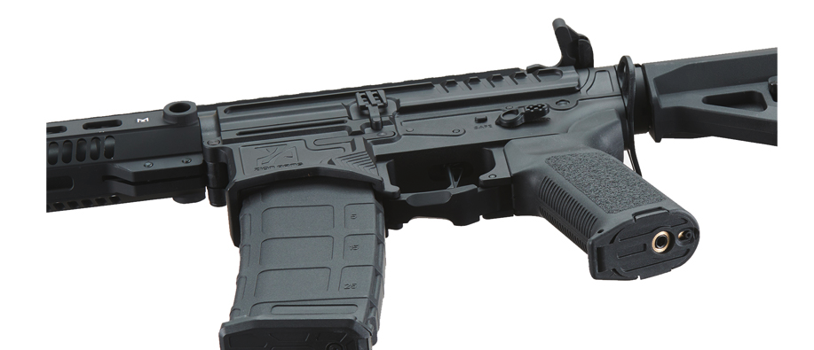 Zion Arms R15 Mod 0 Long Rail Airsoft Rifle with Delta Stock (Color ...