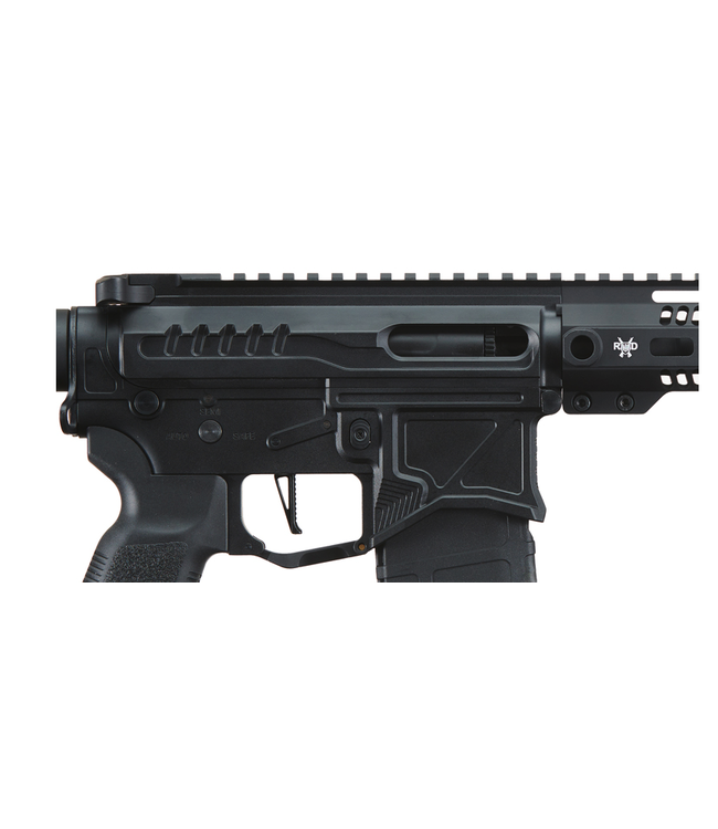 Zion Arms R15 Mod 0 Long Rail Airsoft Rifle with Delta Stock (Color ...