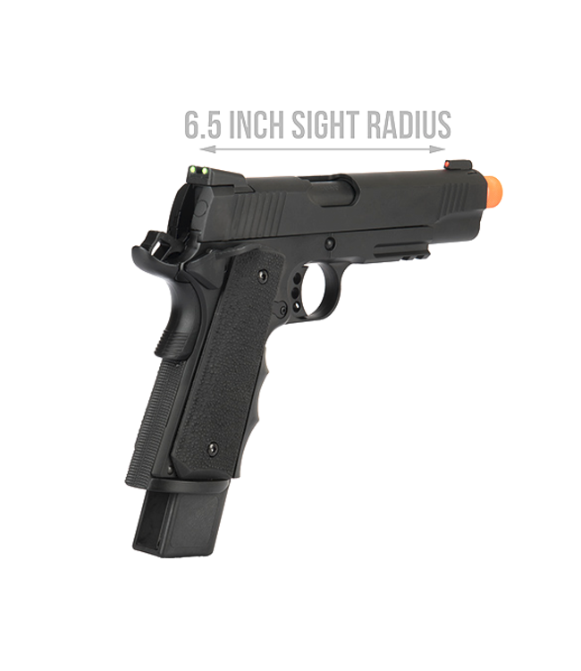 Army Armament Full Metal R32 Gas Blowback Airsoft Pistol (NIGHTSTORM) - US Airsoft, Inc.