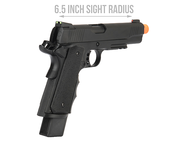 Army Armament Full Metal R32 Gas Blowback Airsoft Pistol (NIGHTSTORM) - US Airsoft, Inc.