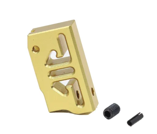 LA Capa Customs “S2” Flat Trigger for Hi Capa (Gold) - US Airsoft, Inc.