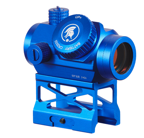 Lancer Tactical Micro Red Dot Sight with Riser Mount (Color: Blue) - US ...