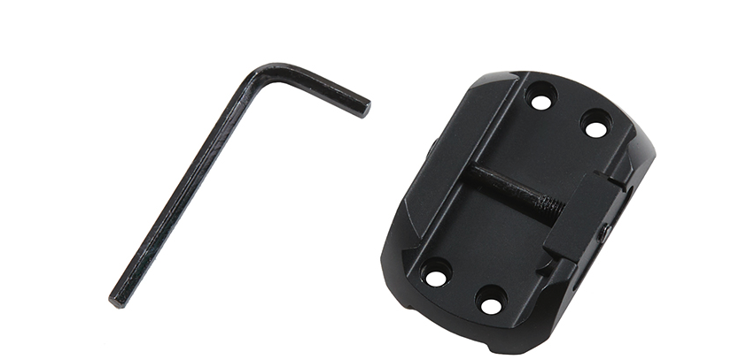 Lancer Tactical Micro Red Dot Sight with Riser Mount (Color: Black ...