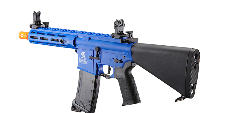 Lancer Tactical Gen 3 Hellion 7" M-LOK Airsoft AEG Rifle w/ Stubby ...