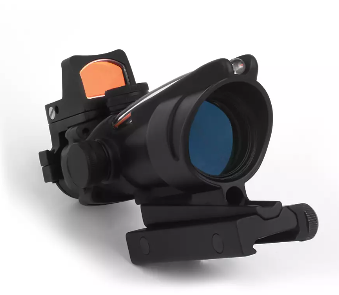 ACOG 4X32C Red Dot Illumination Source Fiber With RMR Sight (Black ...
