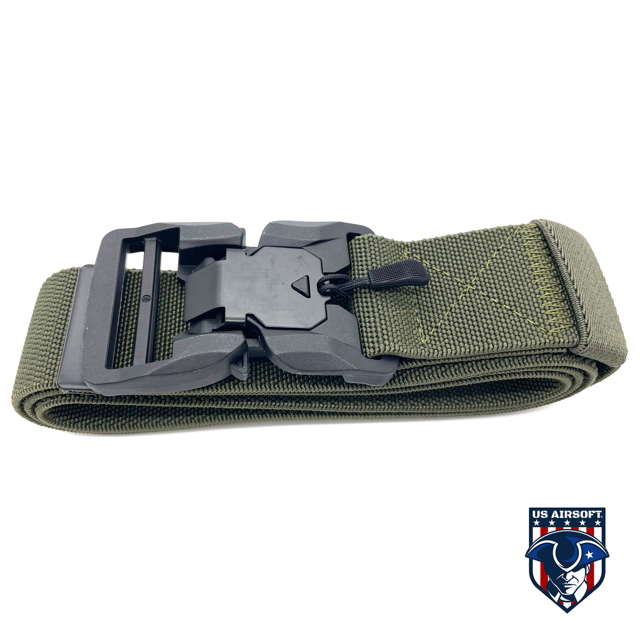 Flexible Tactical Belt With PC Quick Buckle (OD Green) - US Airsoft, Inc.