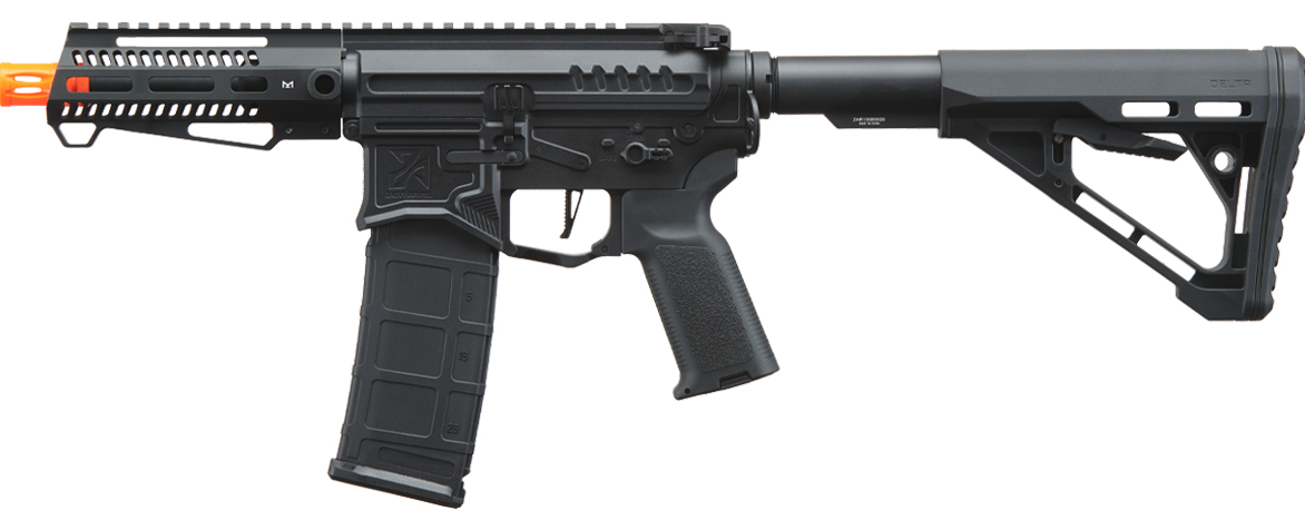 Zion Arms R15 Mod 1 Short Barrel Airsoft Rifle with Delta Stock (Color ...