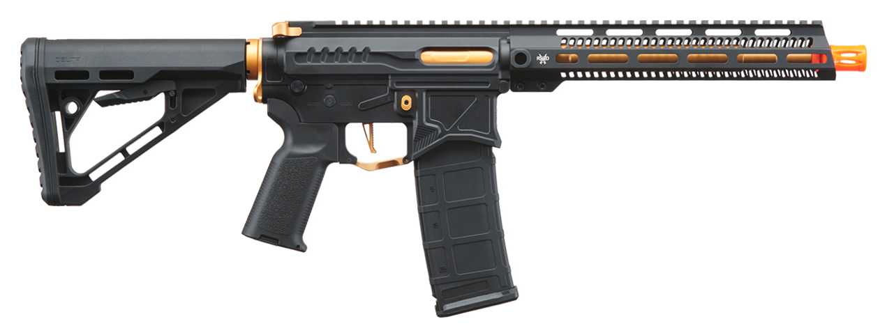Zion Arms R15 Mod 1 Long Rail Airsoft Rifle with Delta Stock (Color ...