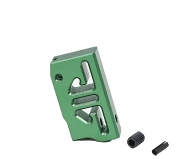 LA Capa Customs “S2” Flat Trigger for Hi Capa (Green) - US Airsoft, Inc.