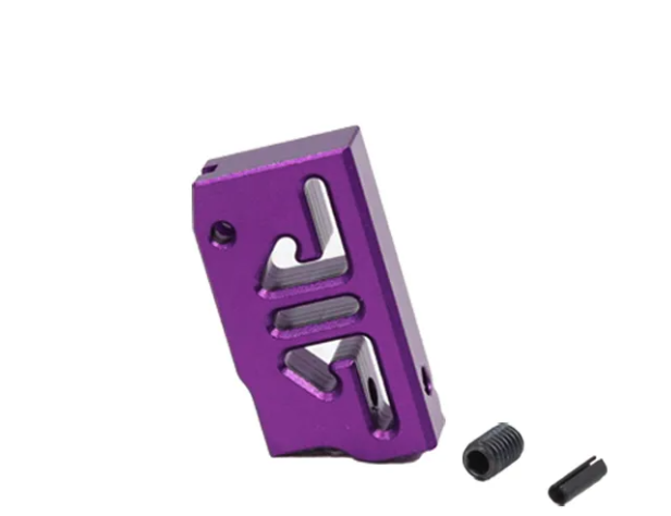 LA Capa Customs “S2” Flat Trigger for Hi Capa (Purple) - US Airsoft, Inc.