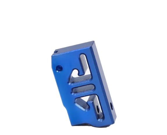 LA Capa Customs “S2” Flat Trigger for Hi Capa (Blue) - US Airsoft, Inc.