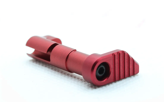 LA Capa Customs 7075 Magazine Catch for Hi Capa (Red) - US Airsoft, Inc.