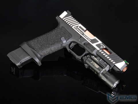 EMG Custom TTI JW2 Combat Master Slide + Ultimate GBB Frame Custom ...