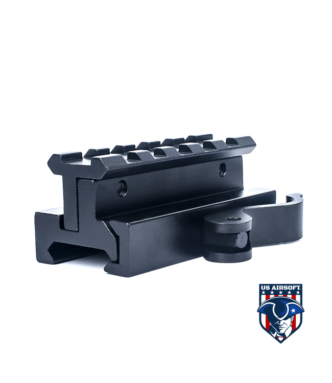 Arne Tactical Rail Mount 5 Slot 1" Sight Riser (Height & Tilt ...
