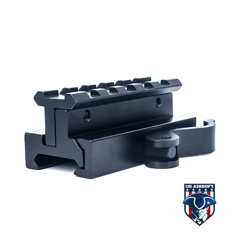 Arne Tactical Rail Mount 5 Slot 1" Sight Riser (Height & Tilt ...