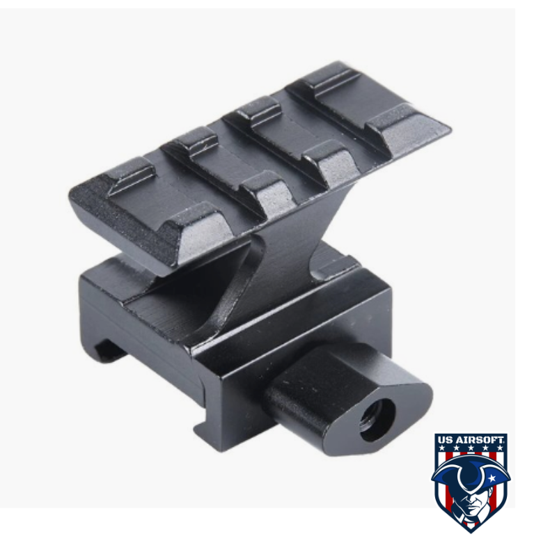 Arne Tactical High Riser Rail Scope Mount (20mm Picatinny Rail Base ...