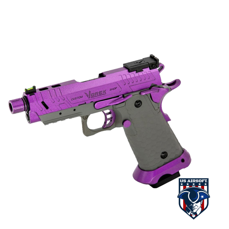 Vorsk Airsoft CS Compact Vengeance 3.8 Hi Capa - Purple/Grey - US ...