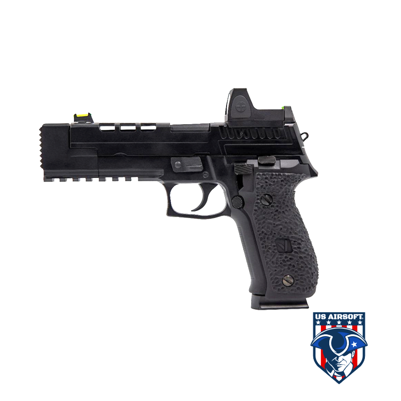 Vorsk Airsoft VP26X Gas Blowback Pistol + Micro Red Dot - Black - US ...