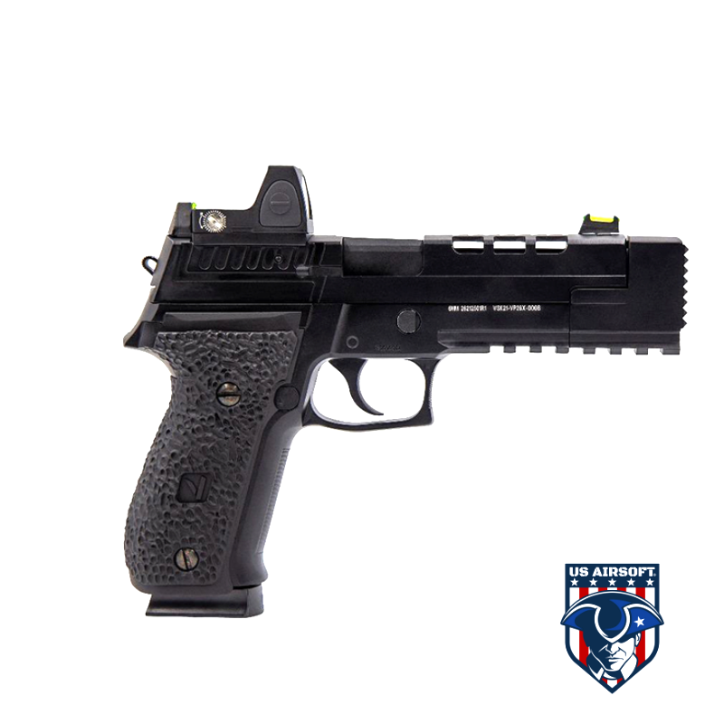 Vorsk Airsoft VP26X Gas Blowback Pistol + Micro Red Dot - Black - US ...