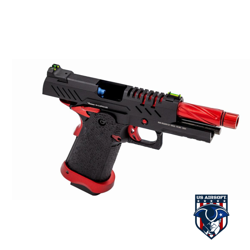Vorsk Airsoft 3.8 Hi Capa Pro - Red Match - US Airsoft, Inc.