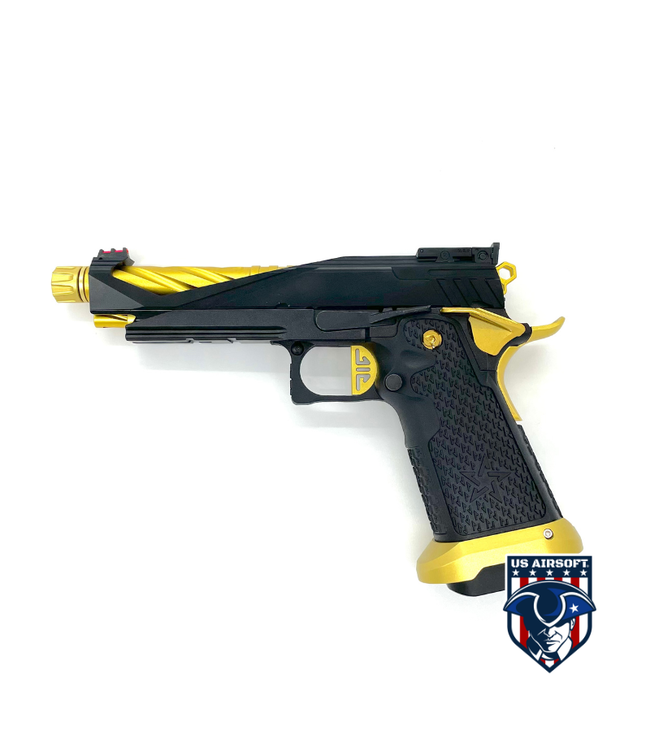 LA Capa Customs V2 “Defender” Magwell for Hi Capa (Red) - US Airsoft, Inc.