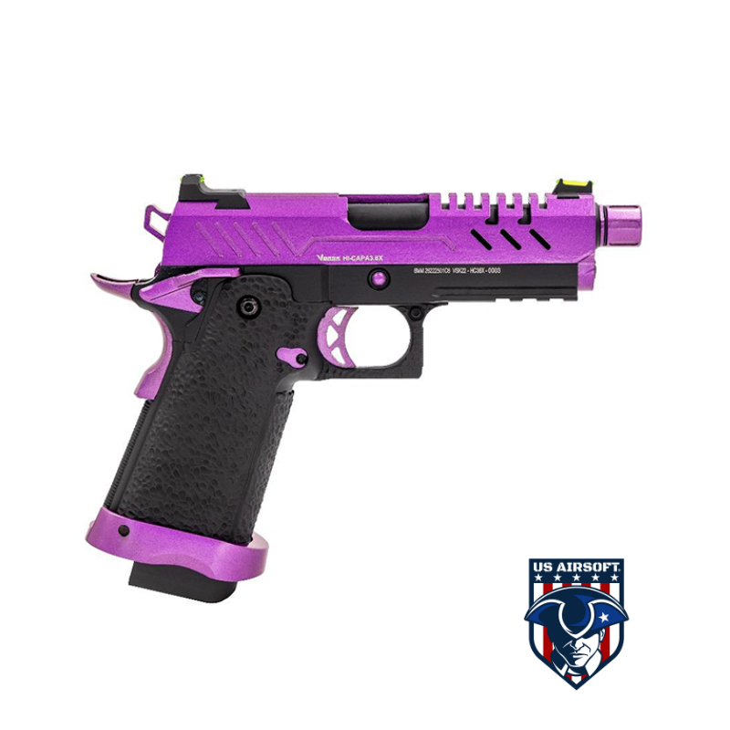 Vorsk Airsoft 3.8 Hi Capa Pro - Purple - US Airsoft, Inc.