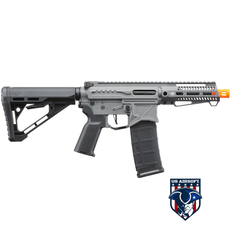 Zion Arms R15 Mod 1 Short Barrel Airsoft Rifle with Delta Stock (Color ...