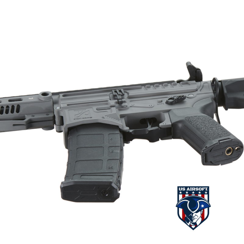 Zion Arms R15 Mod 1 Short Barrel Airsoft Rifle with Delta Stock (Color ...