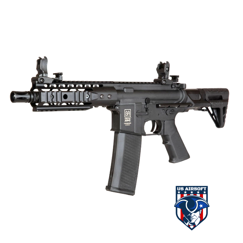 Specna Arms - SA-C12 PDW CORE™ Carbine Replica - black - US Airsoft, Inc.
