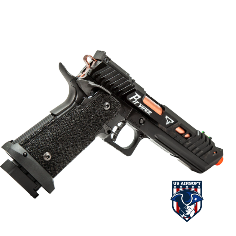 TTI JW4 Pit Viper Hi Capa by JAG Arms Airsoft Pistol - Green Gas - US Airsoft, Inc.