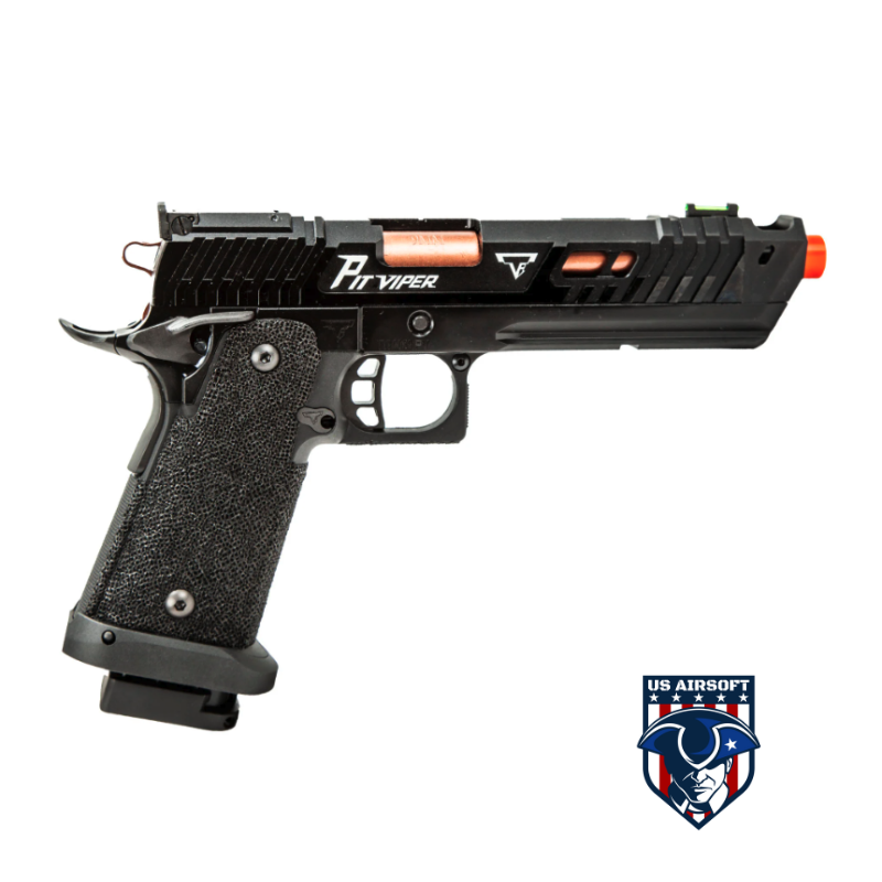 TTI JW4 Pit Viper Hi Capa by JAG Arms Airsoft Pistol - Green Gas - US Airsoft, Inc.