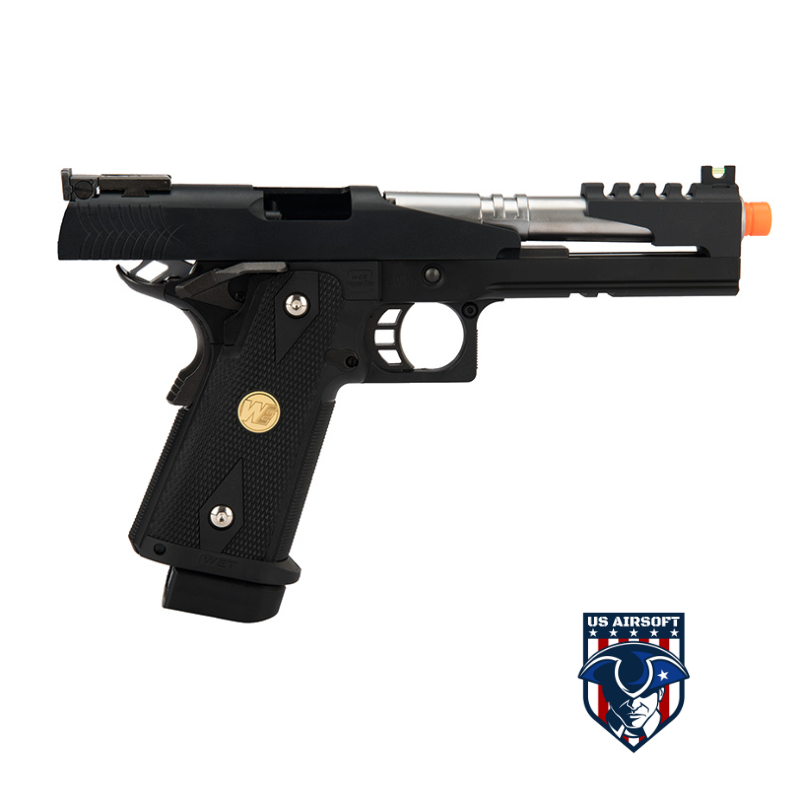 WE Tech Hi Capa 5.1 "Dragon" M1911 Gas Blowback Airsoft Pistol (BLACK ...