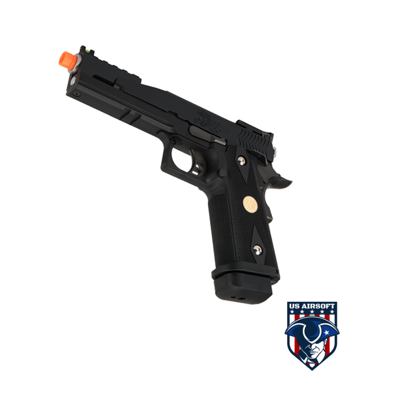 WE Tech Hi Capa 5.1 "Dragon" M1911 Gas Blowback Airsoft Pistol (BLACK ...