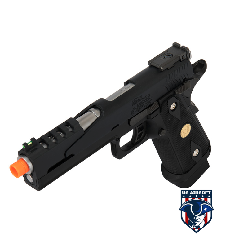 WE Tech Hi Capa 5.1 "Dragon" M1911 Gas Blowback Airsoft Pistol (BLACK ...