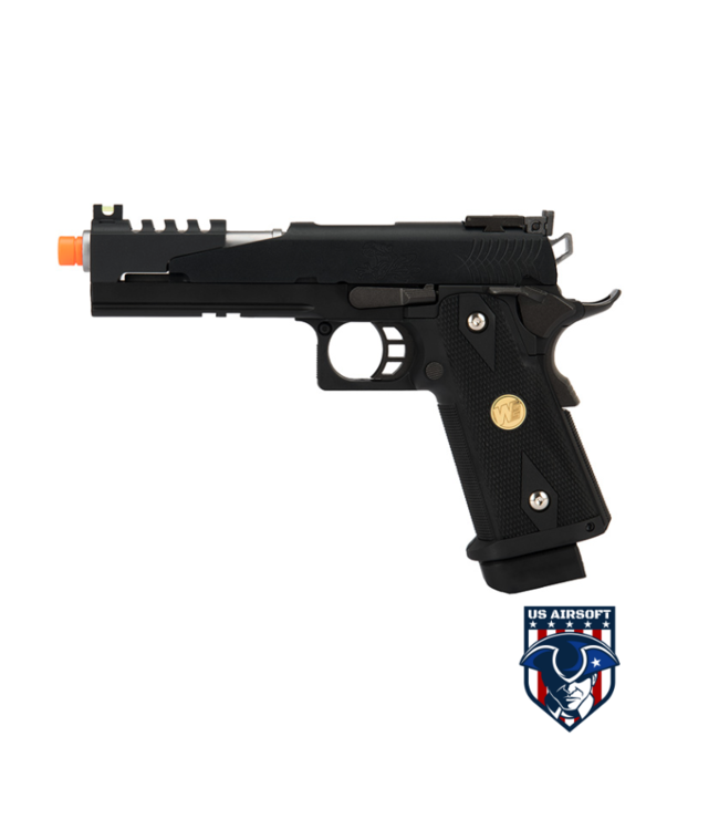 WE Tech Hi Capa 5.1 "Dragon" M1911 Gas Blowback Airsoft Pistol (BLACK ...